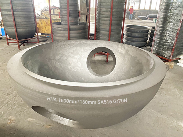 ASME pressure vessel heads & Hemispherical heads