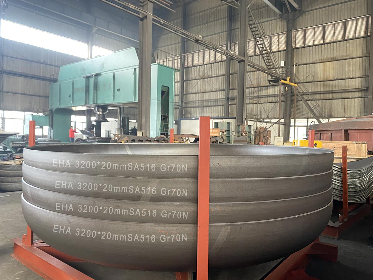 Dished End Caps for Boilers